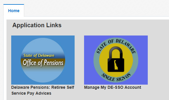 Office of Pensions - State of Delaware - Retiree Self Service Login
